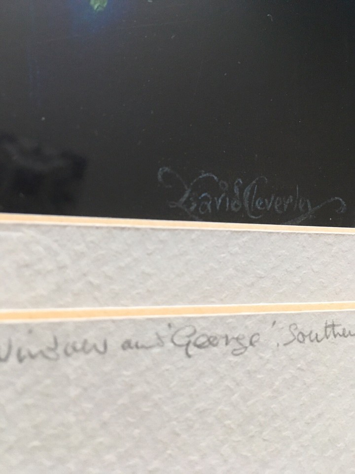 Farmers Window and “George” Southwater Sussex Print by David Cleverley ...