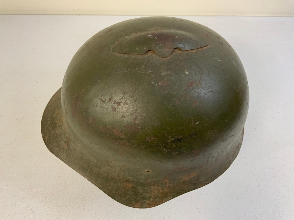 EARLY WWII USSR SOVIET RUSSIAN M36 SSh-36 STEEL HELMET COMPLETE WITH ...