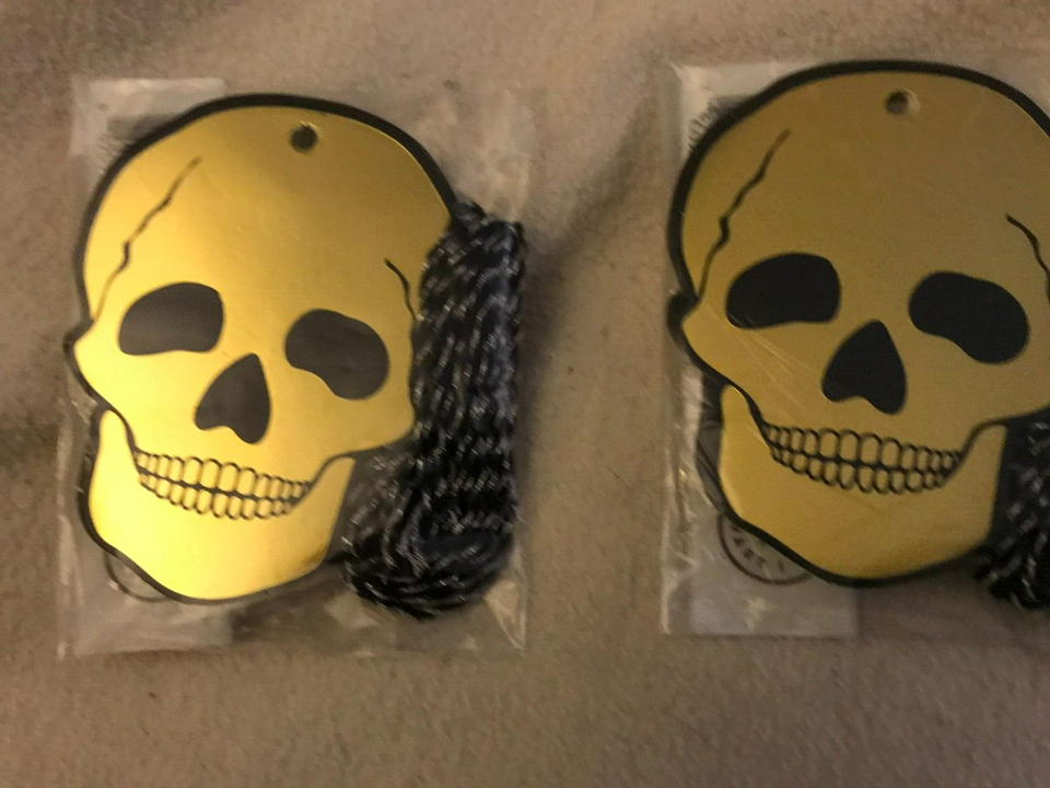 SET 3 MARTHA STEWART GOLD SKULL HALLOWEEN GIFT TAGS Total 60 Tags | eBay