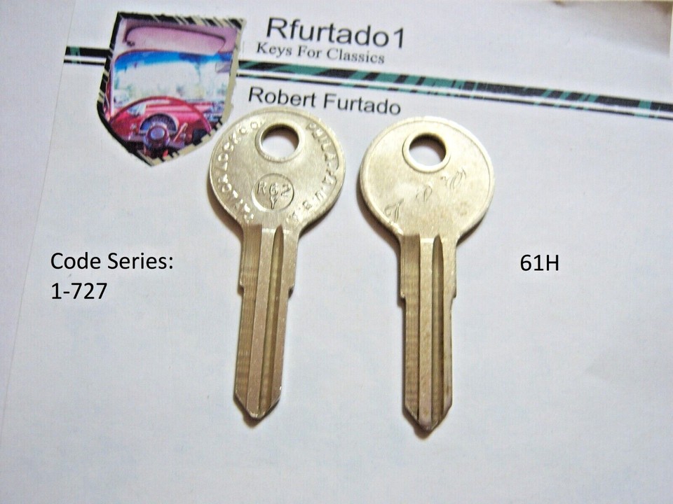 Key Blank for Vintage Lambretta motor scooters (61H) See Code Series | eBay
