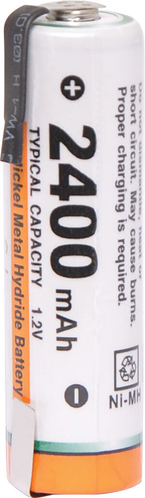 AA 2400mA NiMH Rechargeable Battery Solder Tag | eBay