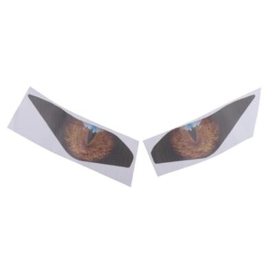 Motorcycle Eyes Graphic Headlight Sticker Decals Cover for kawasaki ...