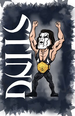 Original Sting Caricature 11 X 17 Poster | eBay