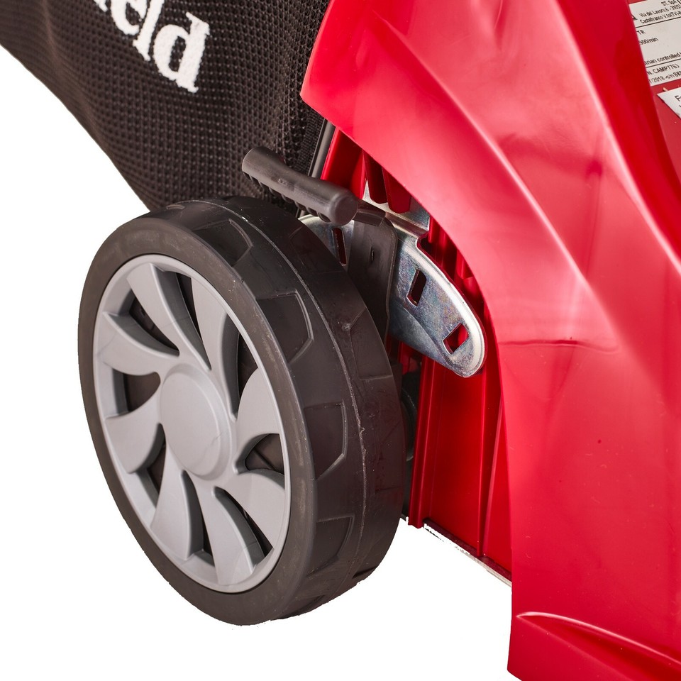 MOUNTFIELD PETROL LAWNMOWER SP164 SELF PROPELLED MOWER 39CM BLADE 40L ...