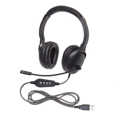 CALIFONE INTERNATIONAL CAF1017MUSB Neotech Plus Series Headphone Mic ...