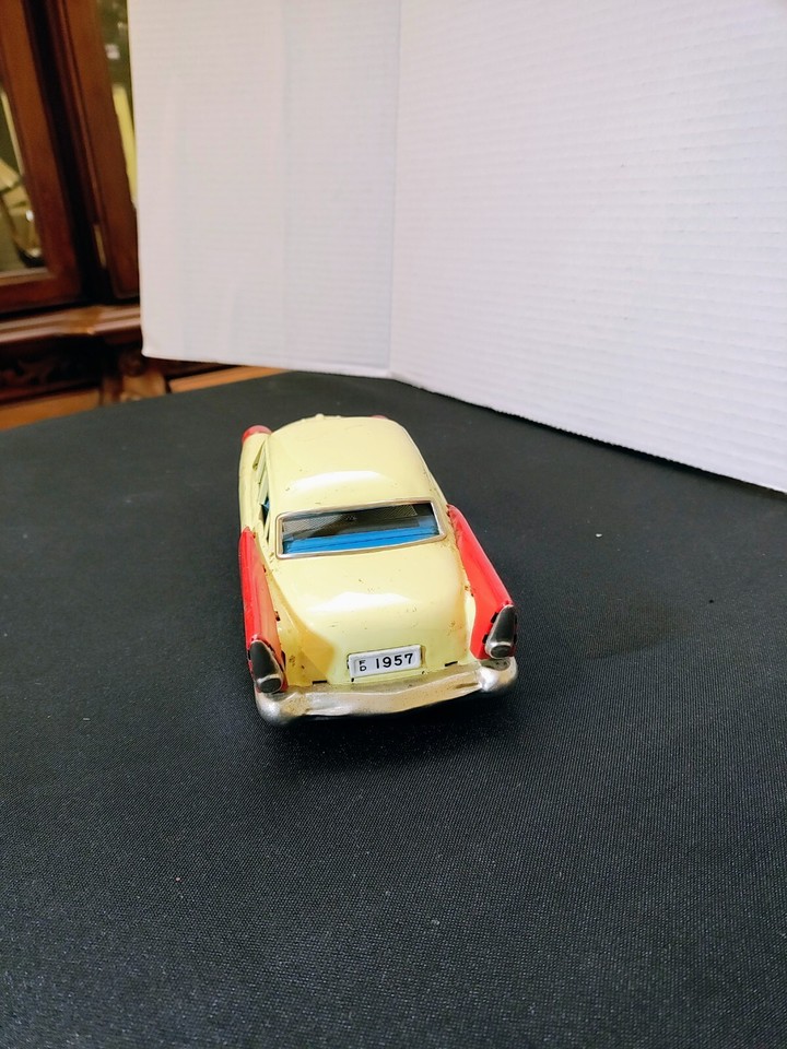 1957, Vintage Tin Sedan, Pachard. Friction Future Car | eBay