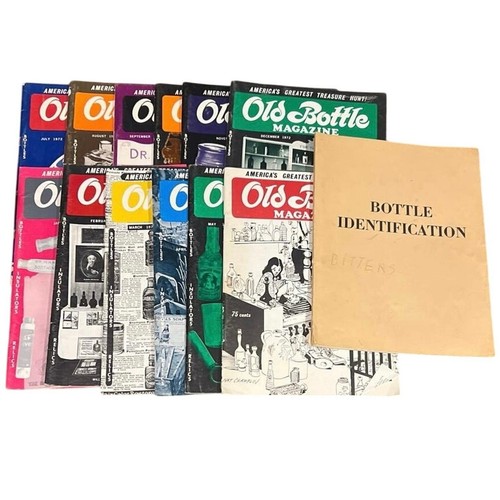 Vintage 1972-73 Old Bottle Magazines Lot Of 12 plus 1965 bottle ...