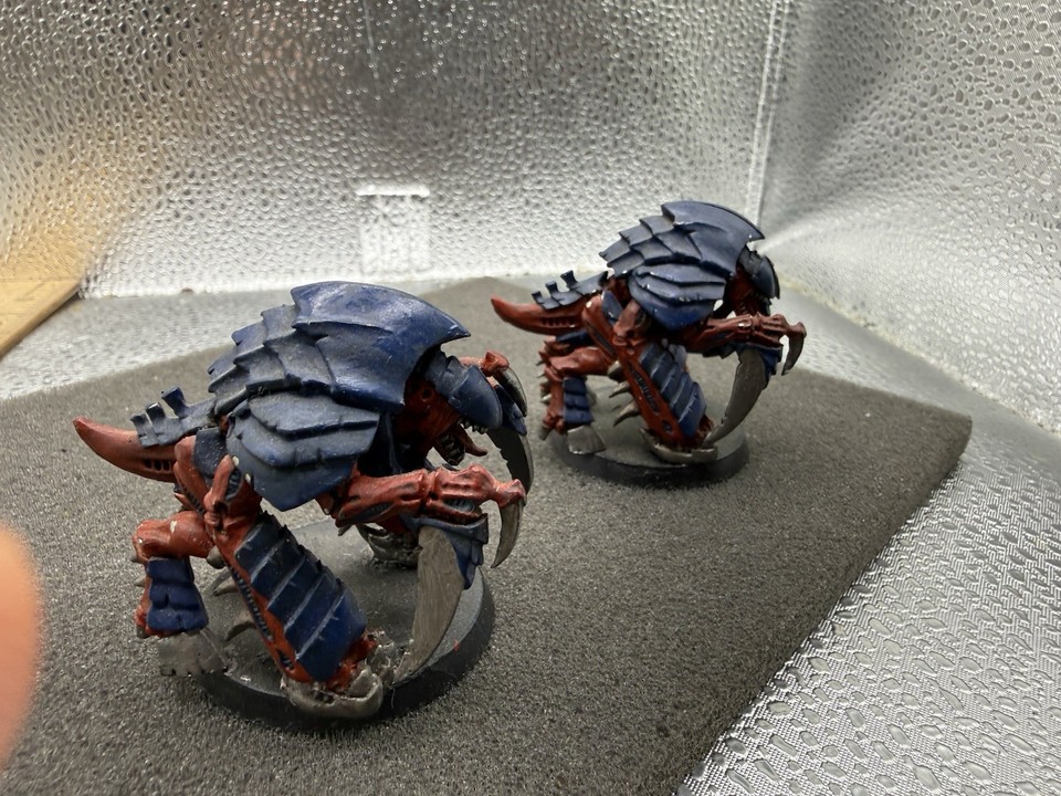 Warhammer 40k Tyranid 2x Hive Guard Metal OOP Painted Tyranids | eBay