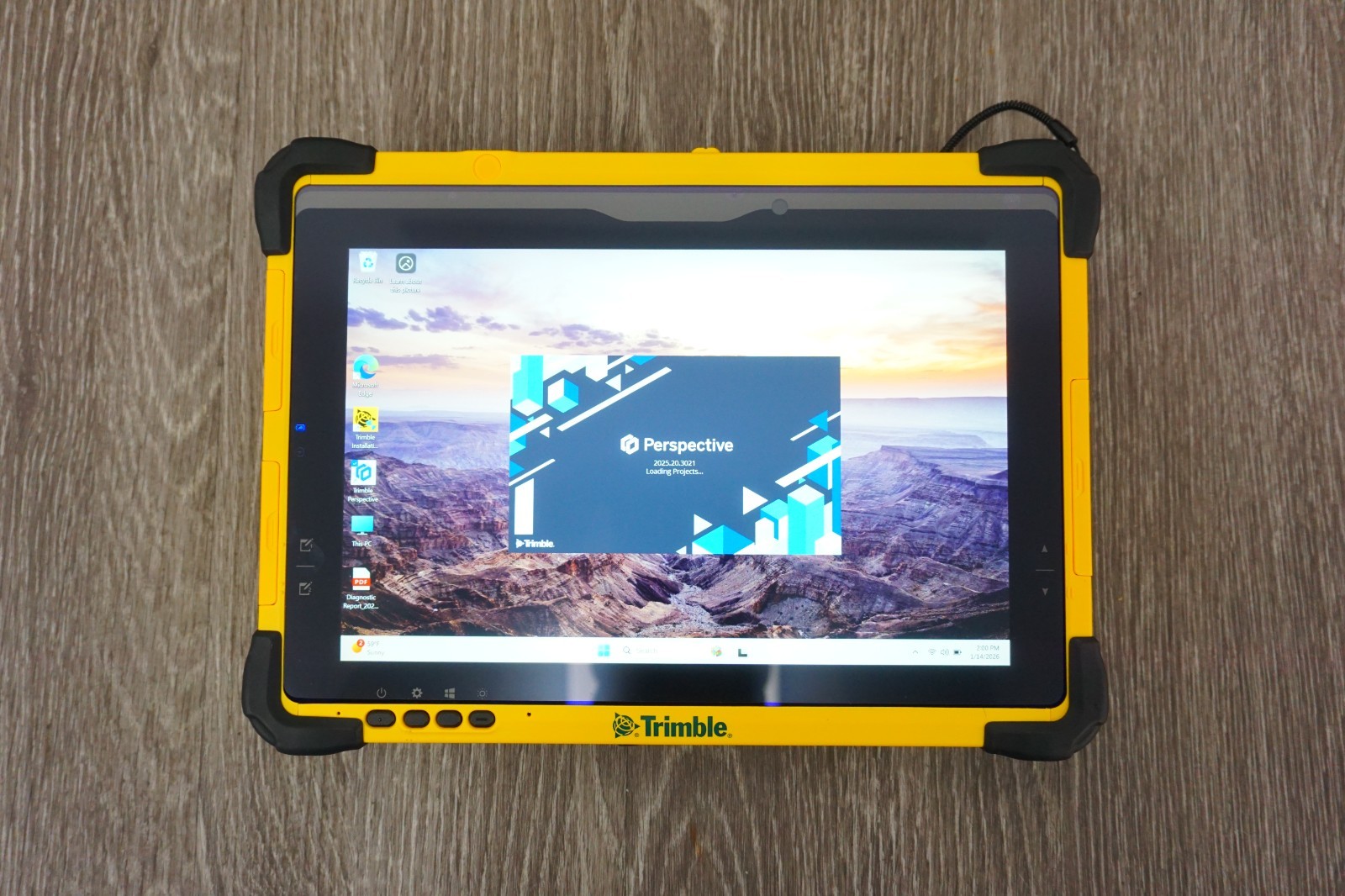 Trimble T10x Tablet Perspective Scanning software 2026.10 X7 X9 T10 X ...