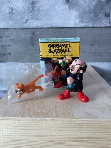 Vtg Rare Super Smurf Gargamel Azrael Cat Figures Schleich Peyo 1978 | eBay