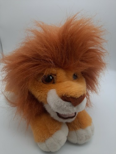 Disney Lion King Roaring Simba Plush Roars 1993 Mattel Original Works ...