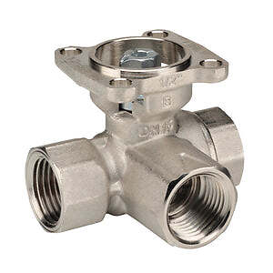 Belimo B341 1-1/2 B3 Series, 3-Way Characterized Control Valve (Nickel ...