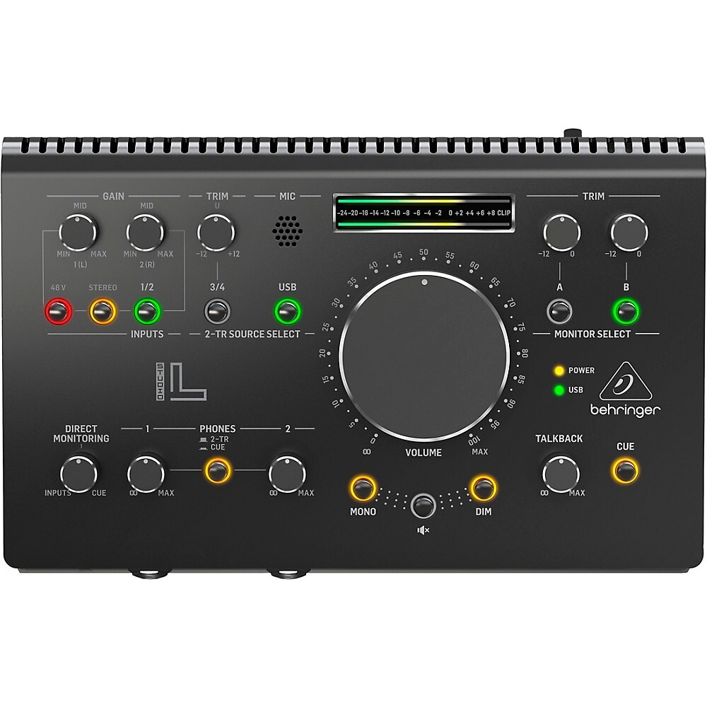 Behringer Studio L High-end Studio Control w/VCA Control/USB Audio ...