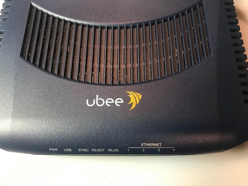 Ubee interactive U10C037 4-Port Cable Modem W/Cord | eBay