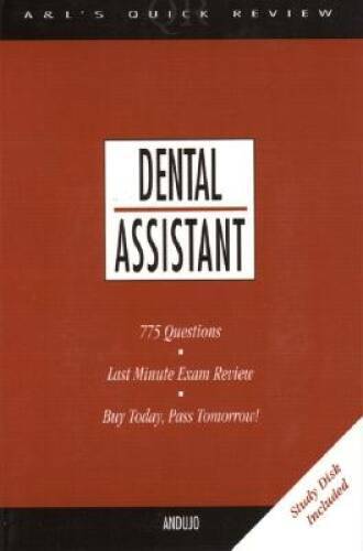 Dental Assistant: 775 Questions And Answers (Book With Disk ...