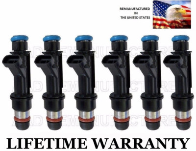 Genuine Delphi 6x Fuel Injectors for Chevy Camaro, Impala, Monte Carlo ...