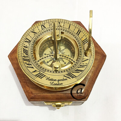 Compasses - Sundial Clock Compass