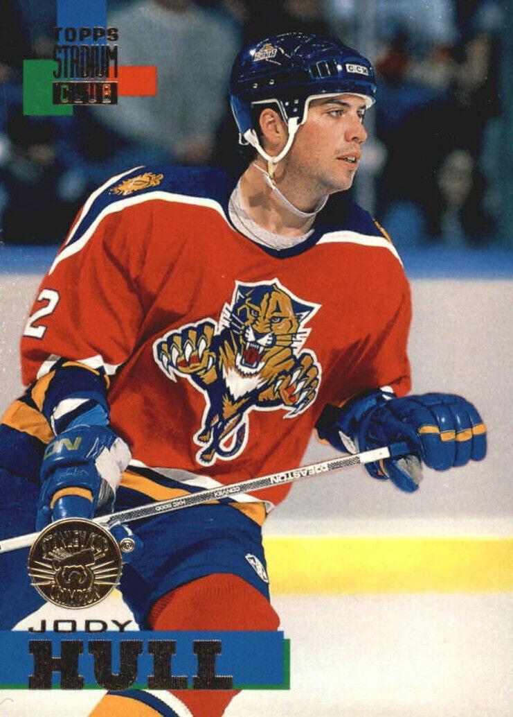 1994-95 Topps Stadium Club - Jody Hull #199 Conference Winner Super ...