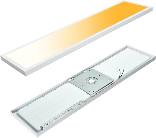 1x4 LED Flat Panel Light Surface Mount, 40W-30W-20W & 3000K-4000K-5000K ...