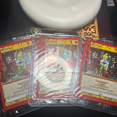 Set Of 3Metazoo Sam Sinclair Collect-A-Con Long Beach California 2023 Promo Card | eBay