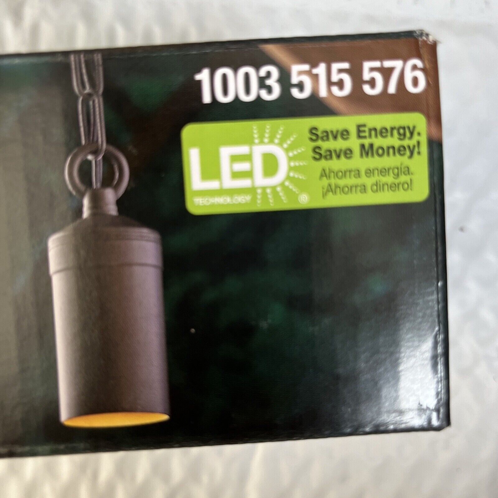 Outdoor Bronze Integrated LED Hanging Pendant Light-12V Low Voltage (2 ...