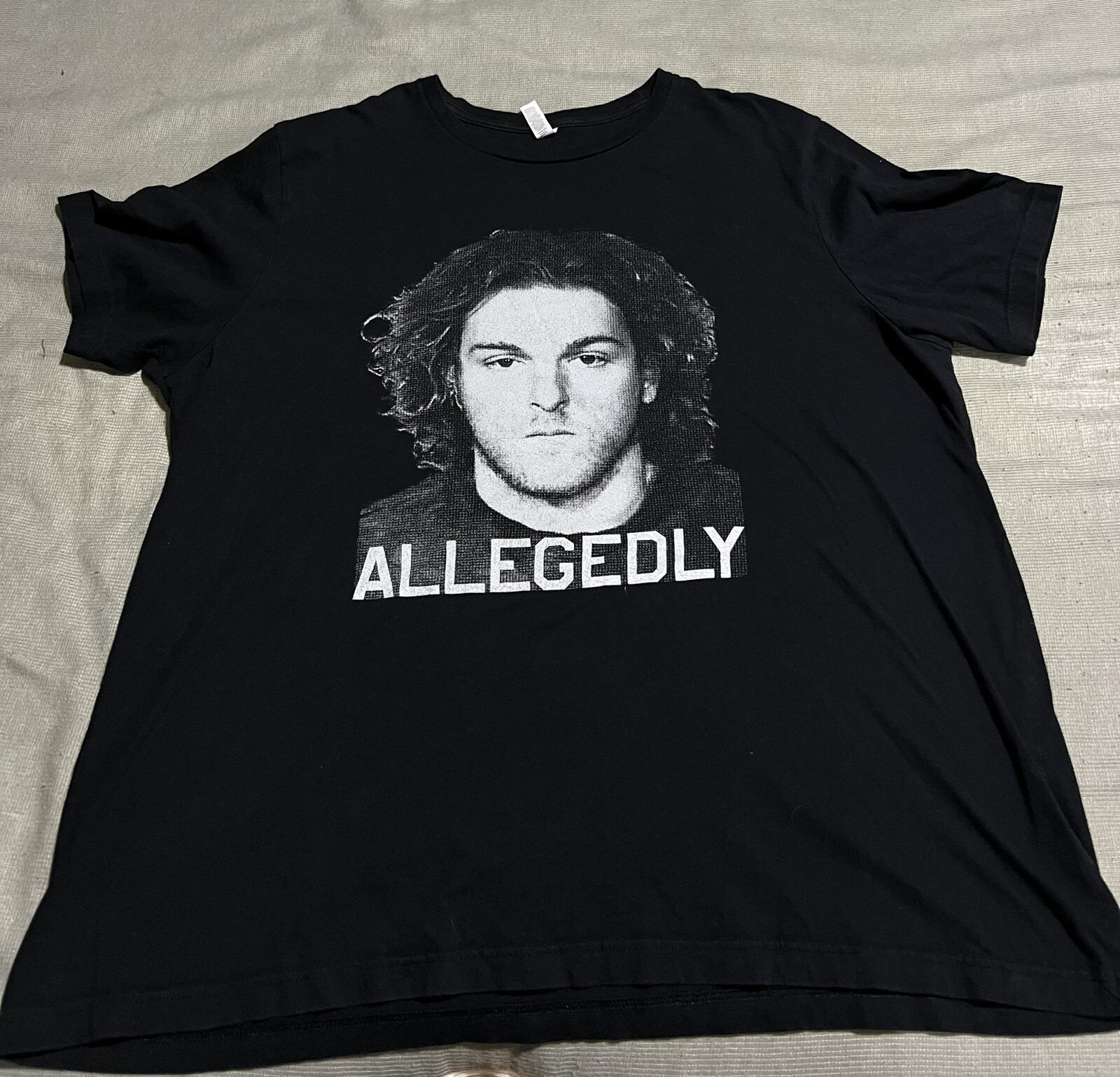 Pat McAfee Mug Shot Allegedly Barstool T-Shirt Size 3… - Gem