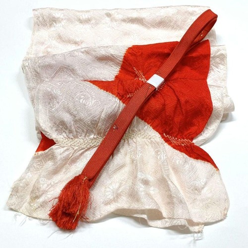 3851# Japanese Kimono Accessory Obiage and Obijime 2-piece Set Silk Shibori | eBay