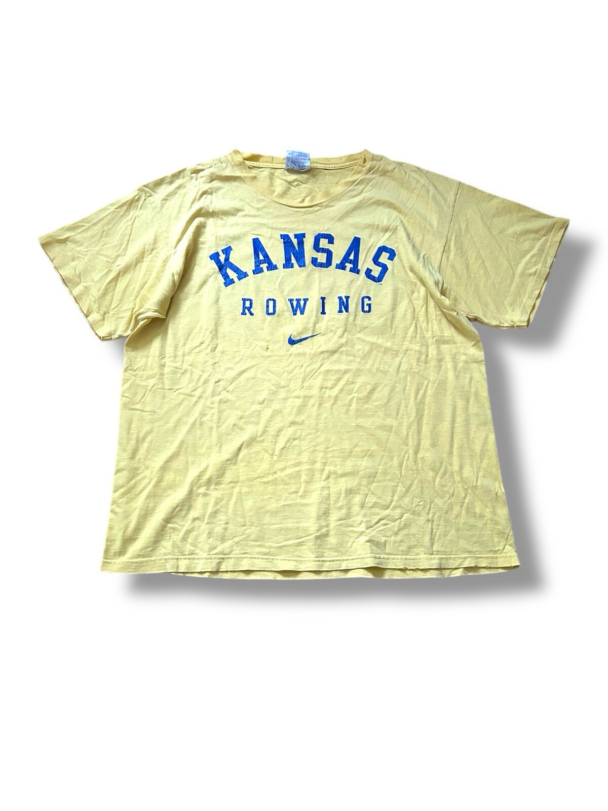 Vintage Nike Kansas Rowing Swoosh Logo Mens Crewneck … - Gem