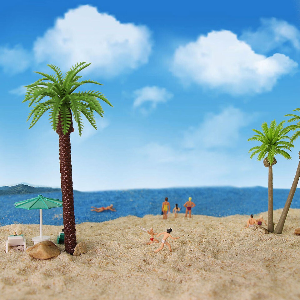 40pcs 1:87 HO Scale Swimming Figures Swimmers Swimming People P8718 | eBay