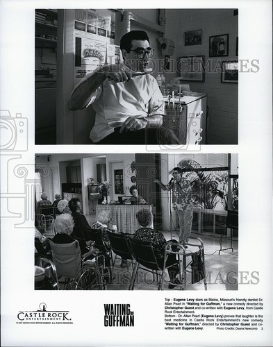 1997 Press Photo Eugene Levy as Dr.Allan Pearl in "Waiting for Guffman ...