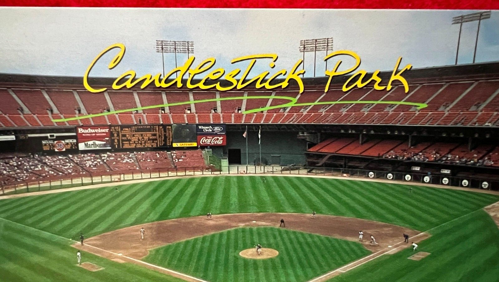 Candlestick Park San Francisco National League SF Giants Stadium ...