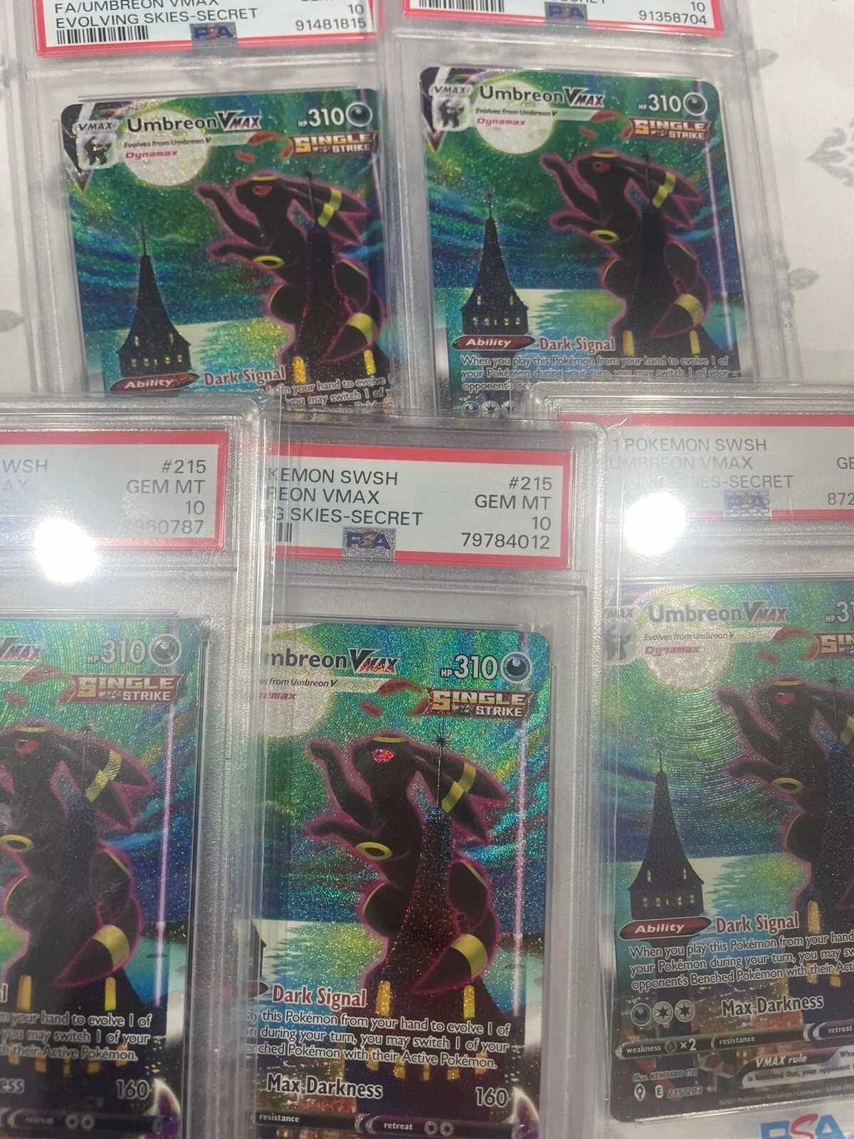Pokemon Mystery Boxes Umbreon Vmax 215 /203 Psa10 | eBay