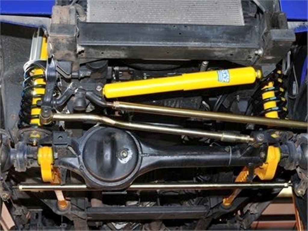Land Rover Defender Heavy Duty Steering Bars / Arms With Track Rod Ends ...