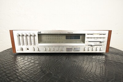 JVC R-S77 Silver Wood Digital Synthesizer Stereo Receiver | eBay