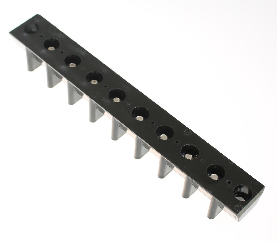 812-GP-08 8 Position Single Row Terminal Barrier Block Board | eBay