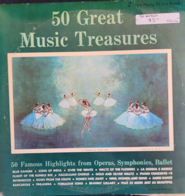 50 Great Music Treasures MGM Records | eBay