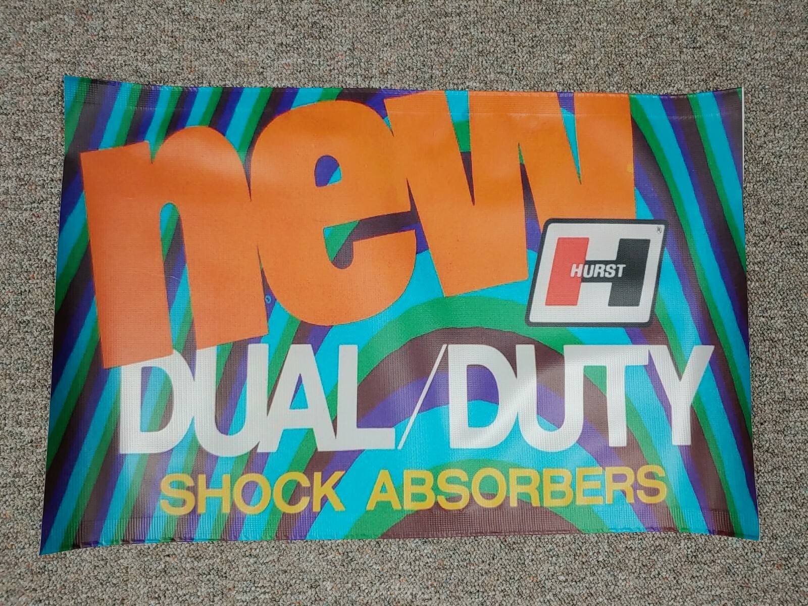 HURST SHOCKS VINYL BANNER HURST SIGN HURST SPEED SHOP SIGN | eBay