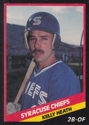 1988 Syracuse Chiefs CMC #20 Kelly Heath | eBay