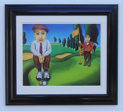 Will Rafuse, Canadian Artist "Buster & Finnegan" in Black Frame | eBay
