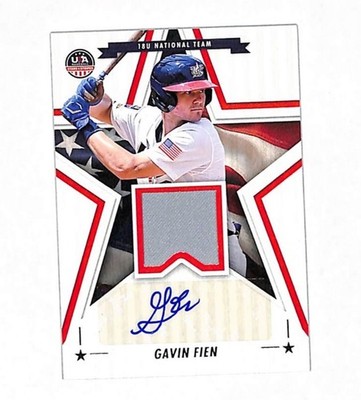 2025 Panini USA Stars & Stripes Gavin Fien Auto Autograph Jersey Card ...