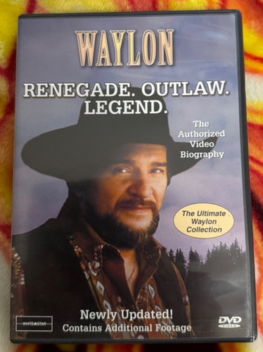 Waylon Jennings Renegade. Outlaw. Legend Updated 2002 DVD White Star ...