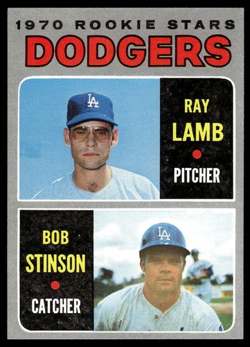 1970 Topps Rookie Stars (Ray Lamb / Bob Stinson) #131 Dodgers | eBay