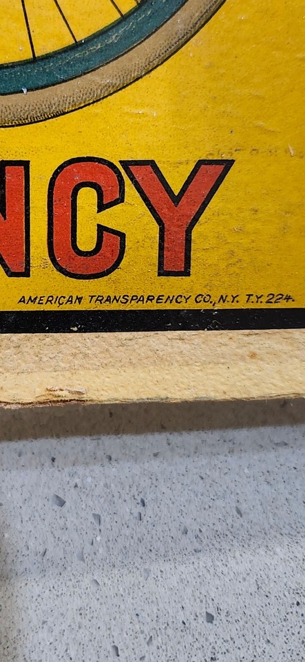 RARE 1930s IVER JOHNSON Bicycle Adver Sign BERWICK PENNSYLVANIA. J.N ...