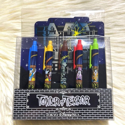 Disney Tower of Terror Ballpoint Pen Set New Stationery Gift | eBay ...