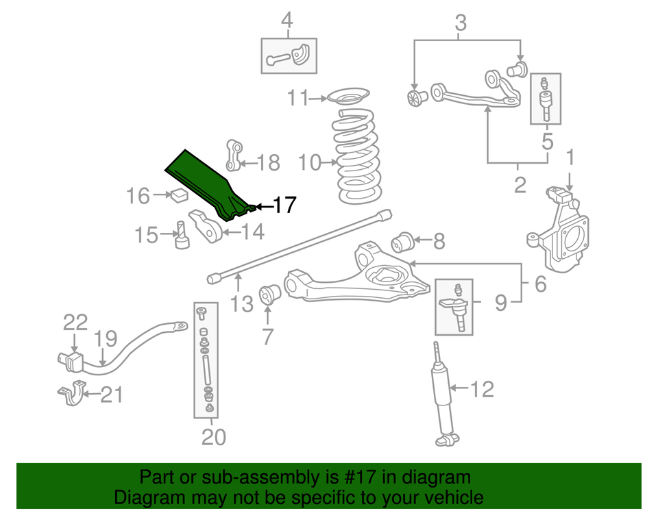 Genuine GM Torsion Bar Support 15036452 | Direct Replacement | 1 Year ...