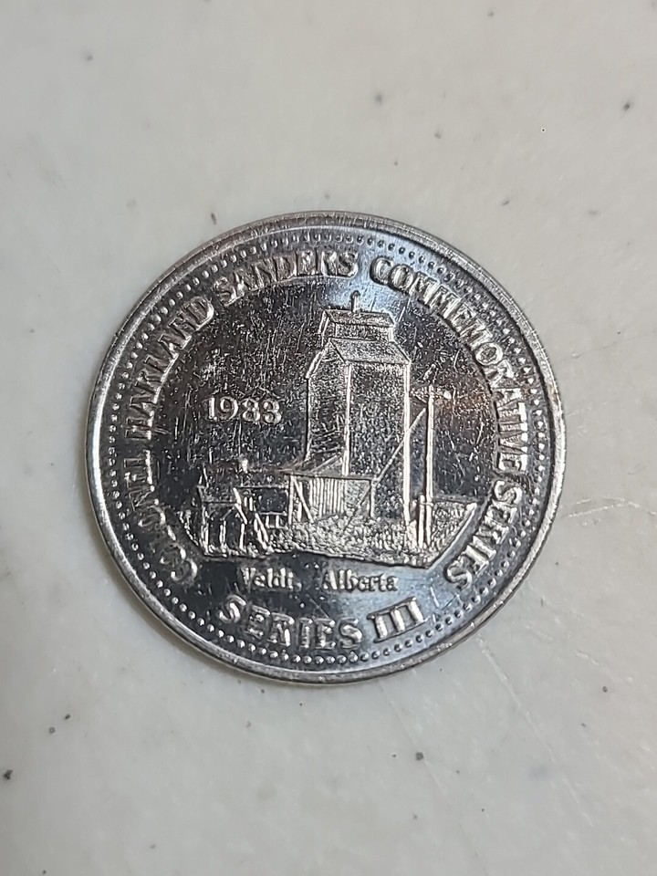 Kentucky Fried Chicken 1983 KFC Trade Dollar Token - Col. Harland ...