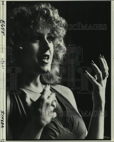 1979 Press Photo Bernadette Peters, singer and actress - nop61555 | eBay