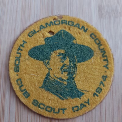 UK Scouting South Glamorgan County Cub Day 1974 Felt Badge | eBay UK