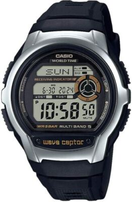 CASIO WAVE CEPTOR Solar Radio Men's Watch WV-M60R-9AJF | eBay
