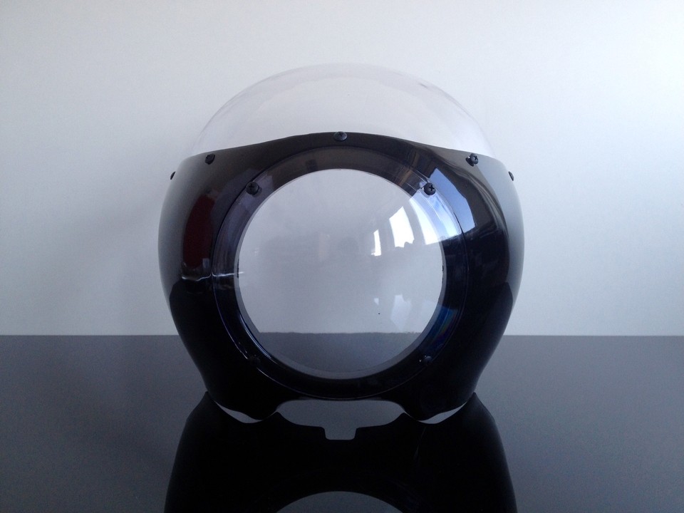 AVON-Style Halbschalenverkleidung Cafe-Racer Bikini Fairing | eBay